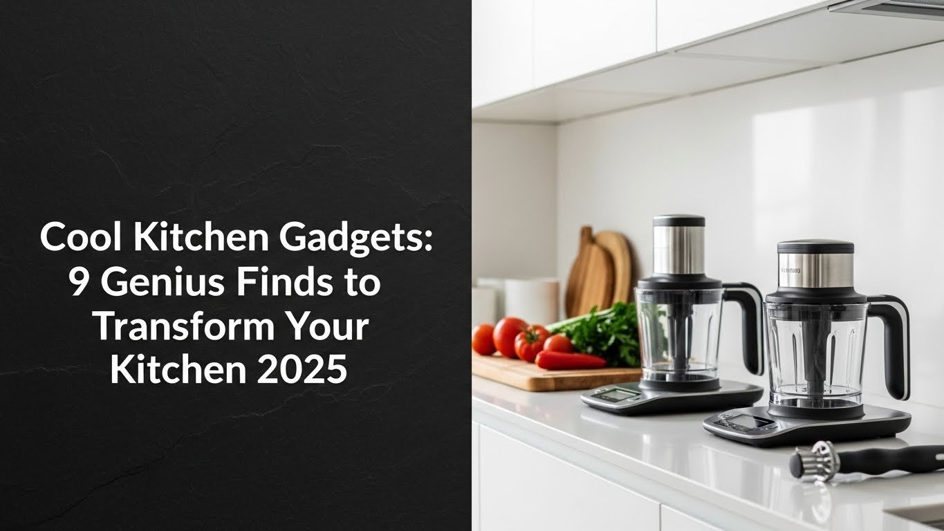 Cool Kitchen Gadgets: 9 Genius Finds To Transform Your Kitchen 2026