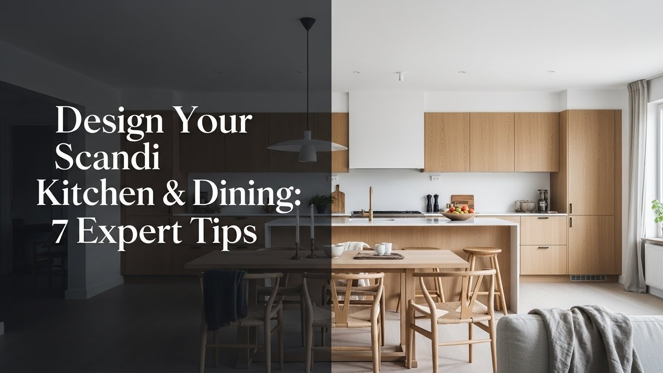 Design Your Scandi Kitchen & Dining: 7 Expert Tips For 2026