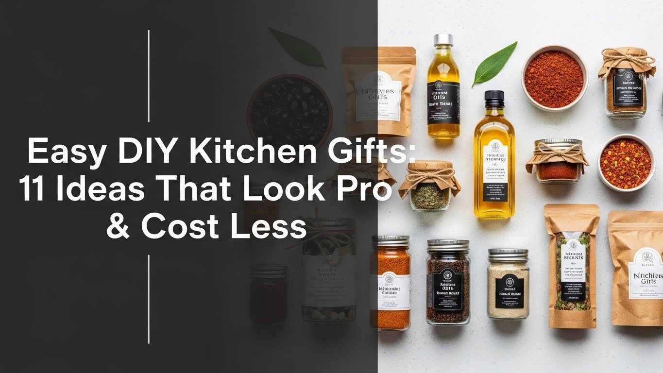 Easy DIY Kitchen Gifts: 11 Ideas That Look Pro & Cost Less