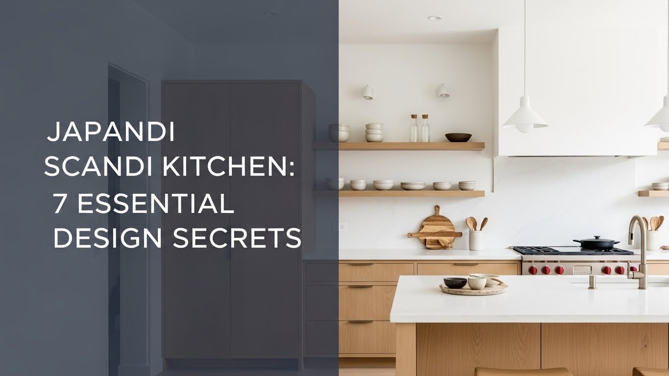 Japandi Scandi Kitchen: 7 Essential Design Secrets For 2026