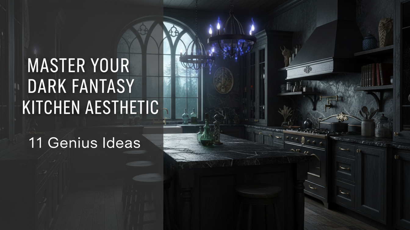 Master Your Dark Fantasy Kitchen Aesthetic 11 Genius Ideas