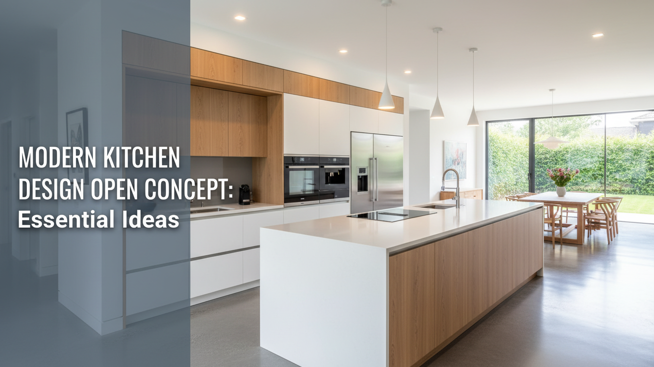 Modern Kitchen Design Open Concept: Essential Ideas For 2026