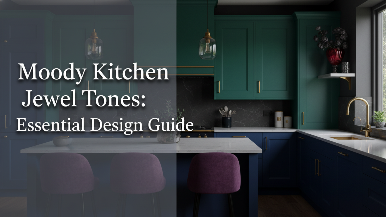 Moody Kitchen Jewel Tones: Essential Design Guide 2026