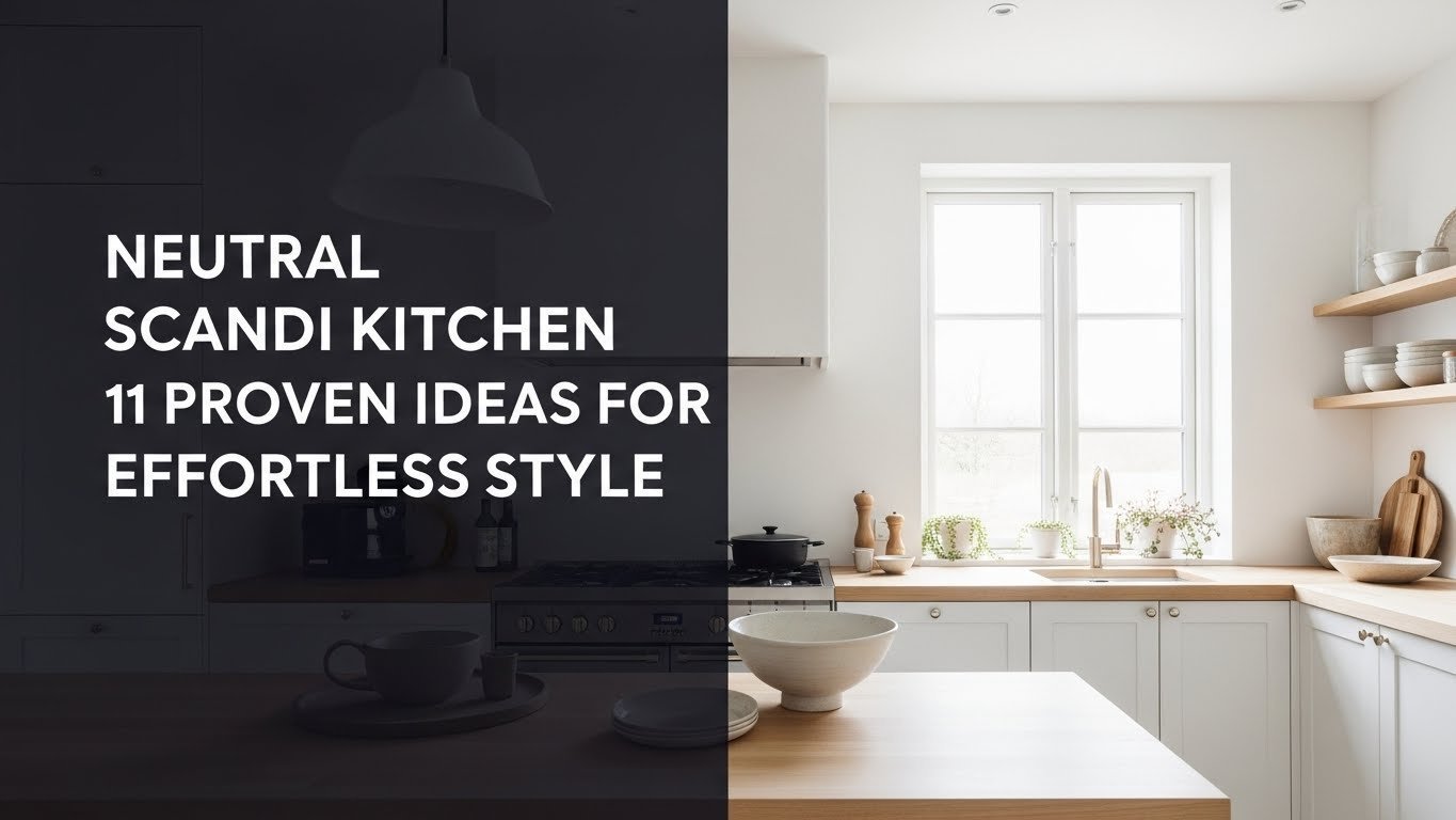 Neutral Scandi Kitchen 11 Proven Ideas For Effortless Style