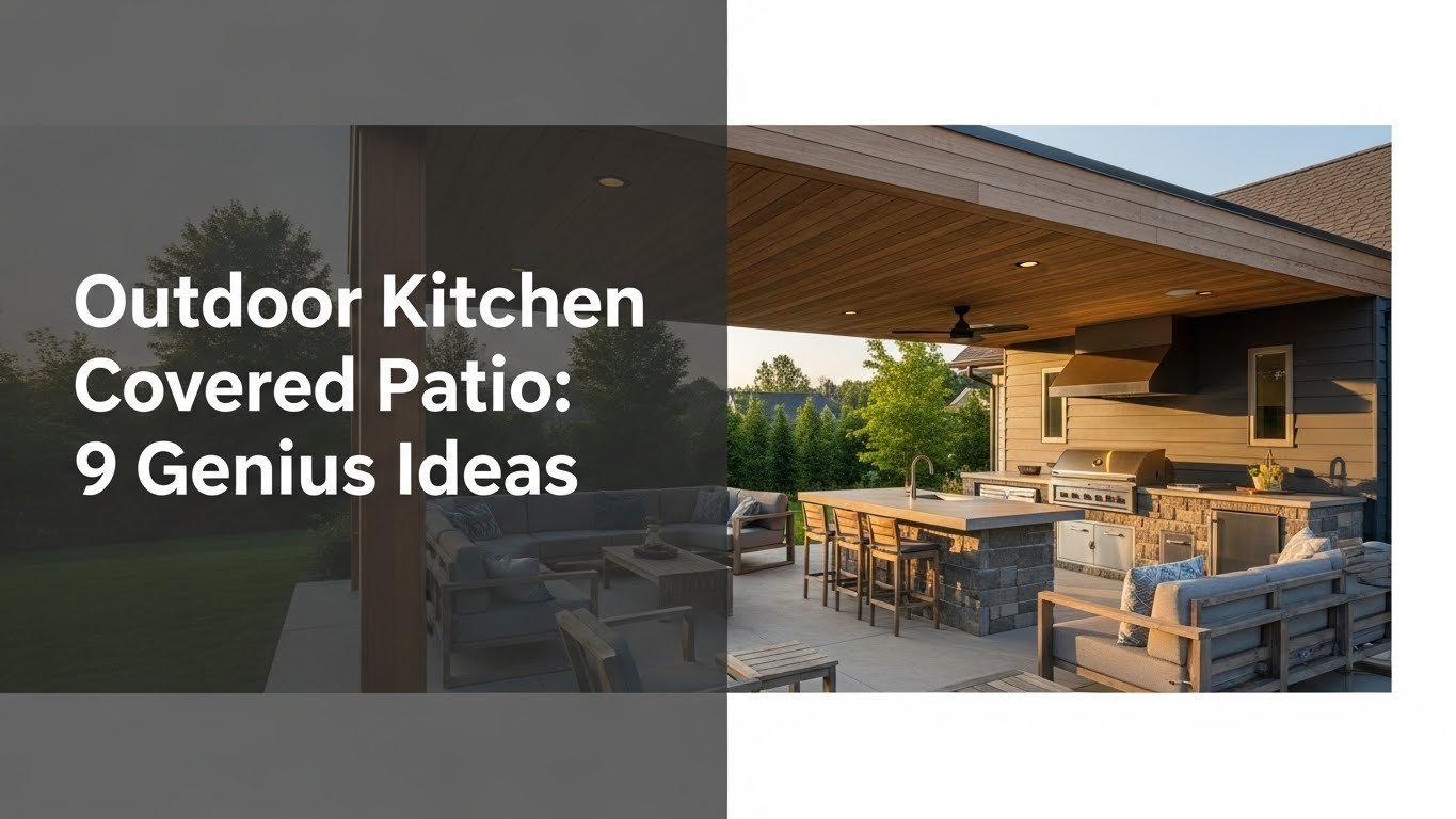 Outdoor Kitchen Covered Patio: 9 Genius Ideas For 2026
