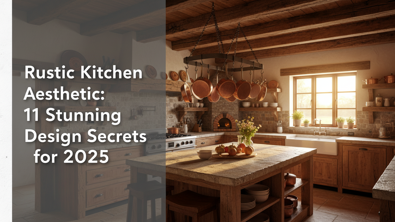 Rustic Kitchen Aesthetic: 11 Stunning Design Secrets For 2026