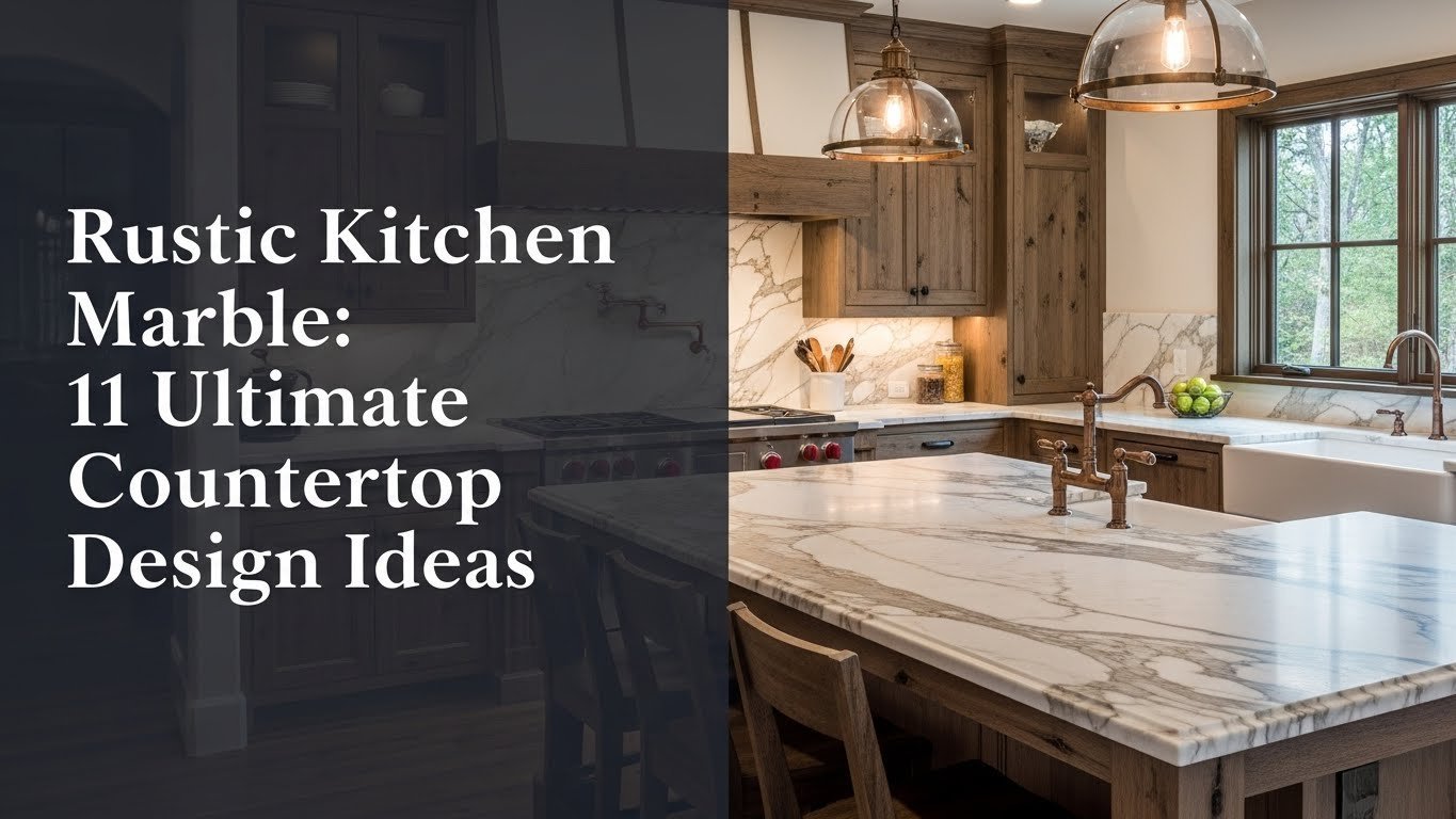 Rustic Kitchen Marble: 11 Ultimate Countertop Design Ideas