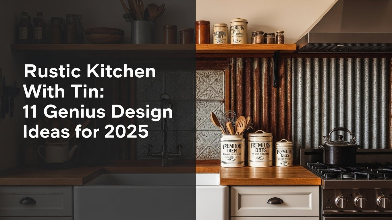 Rustic Kitchen With Tin: 11 Genius Design Ideas For 2026