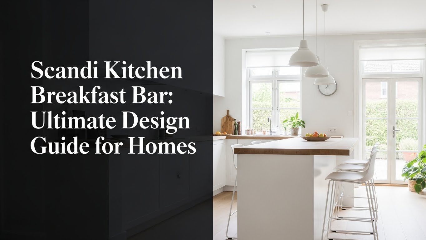 Scandi Kitchen Breakfast Bar: Ultimate Design Guide For Homes