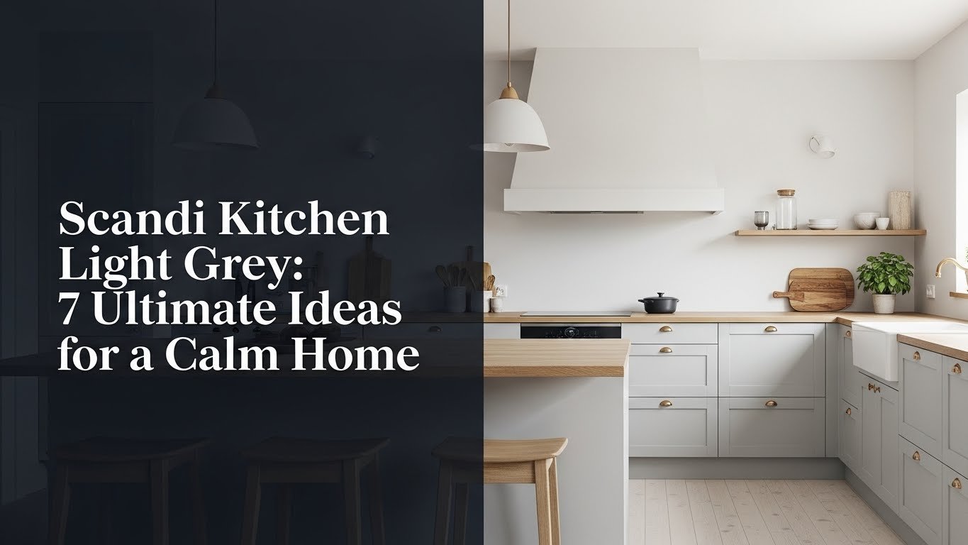 Scandi Kitchen Light Grey: 7 Ultimate Ideas For A Calm Home 2026