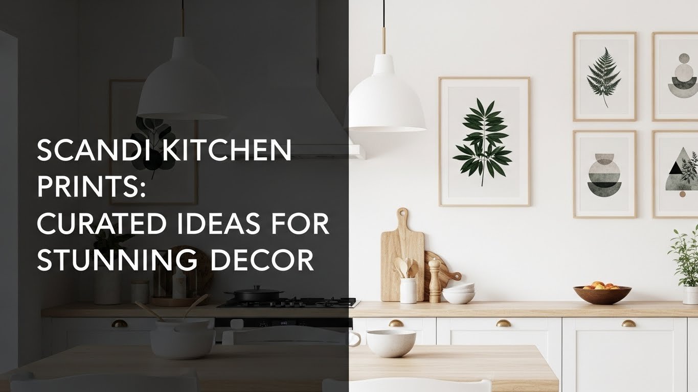 Scandi Kitchen Prints: Curated Ideas For Stunning Decor