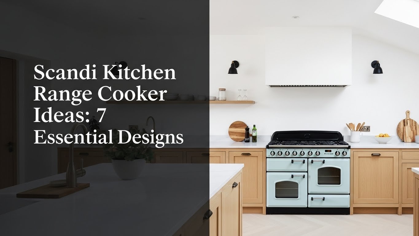 Scandi Kitchen Range Cooker Ideas: 7 Essential Designs For 2026