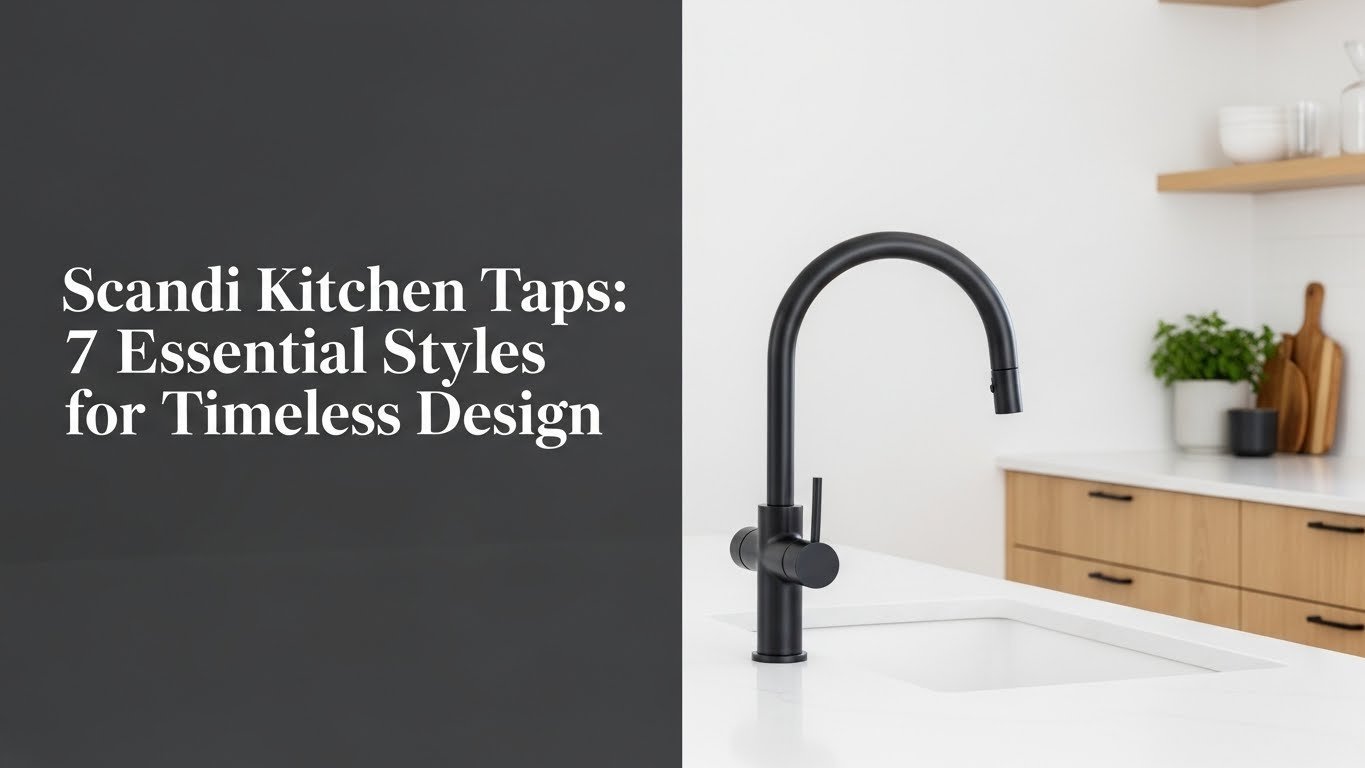 Scandi Kitchen Taps: 7 Essential Styles For Timeless Design