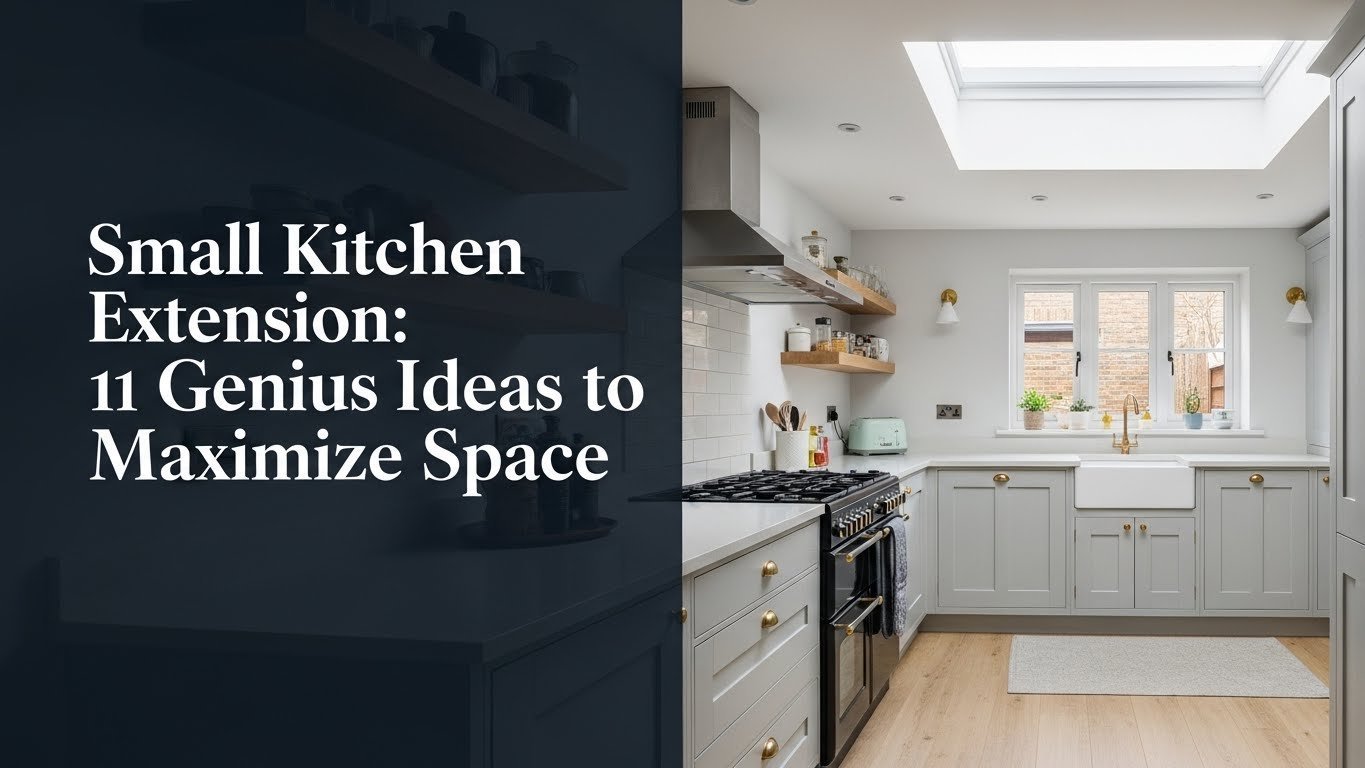 Small Kitchen Extension: 11 Genius Ideas To Maximize Space For 2026