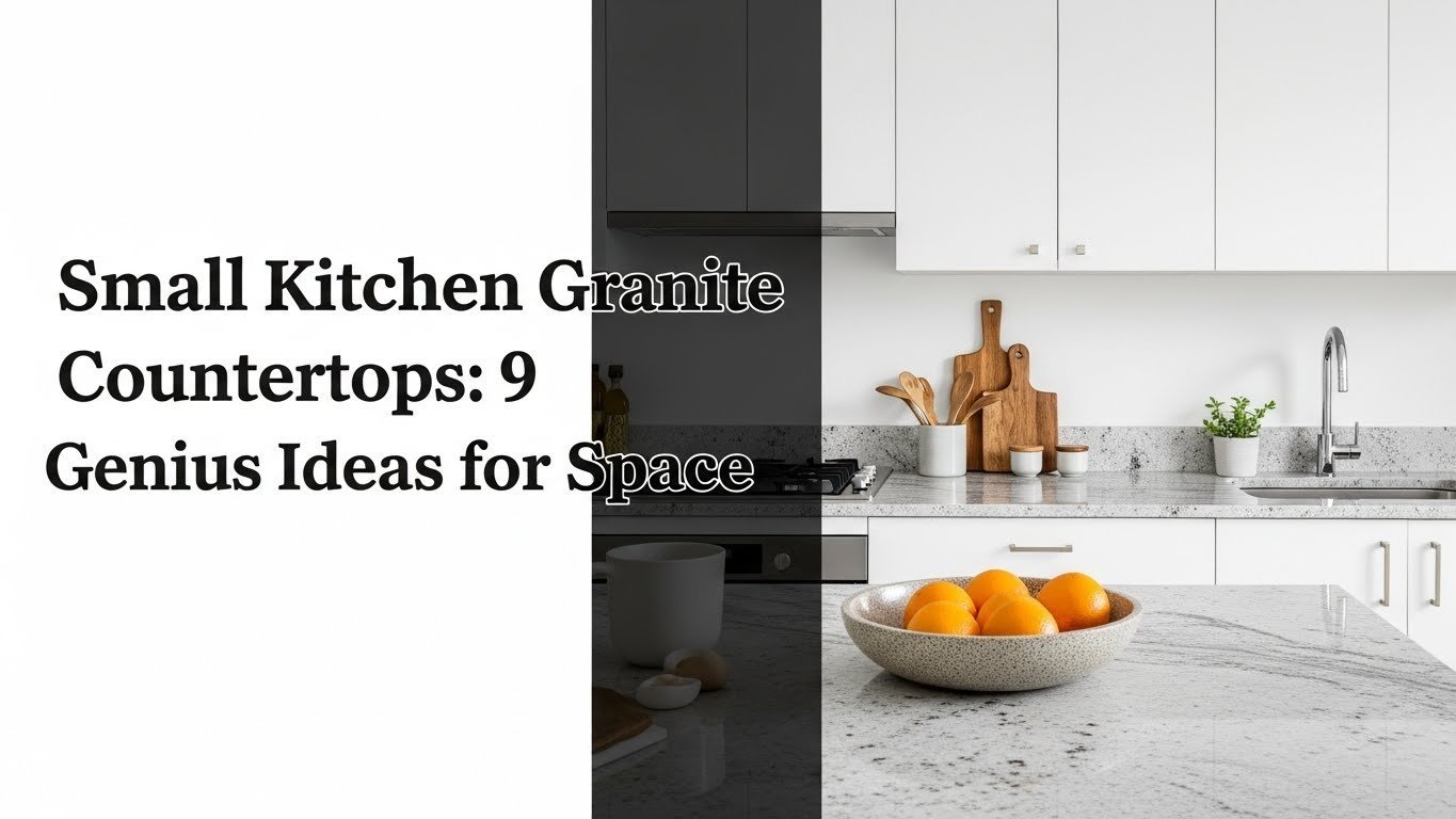 Small Kitchen Granite Countertops: 9 Genius Ideas For Space