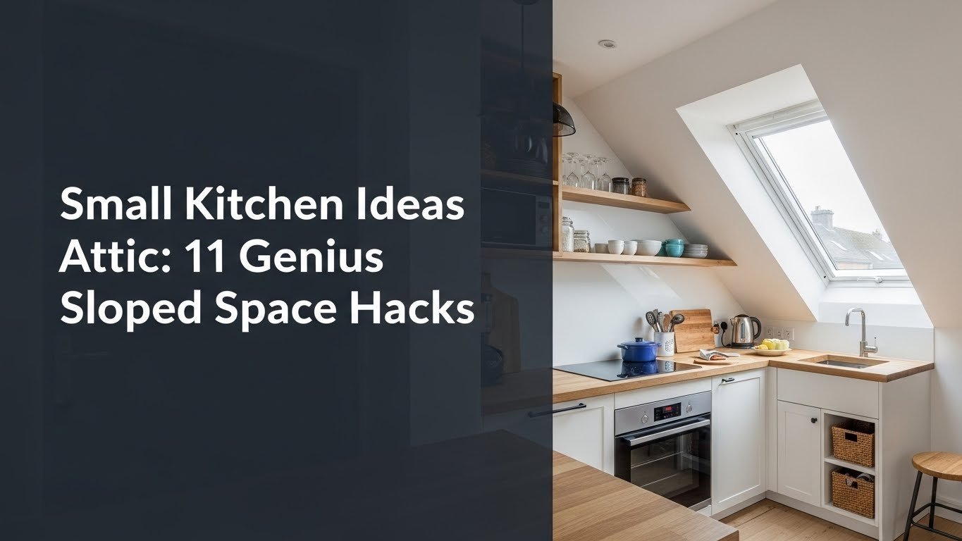 Small Kitchen Ideas Attic: 11 Genius Sloped Space Hacks 2026