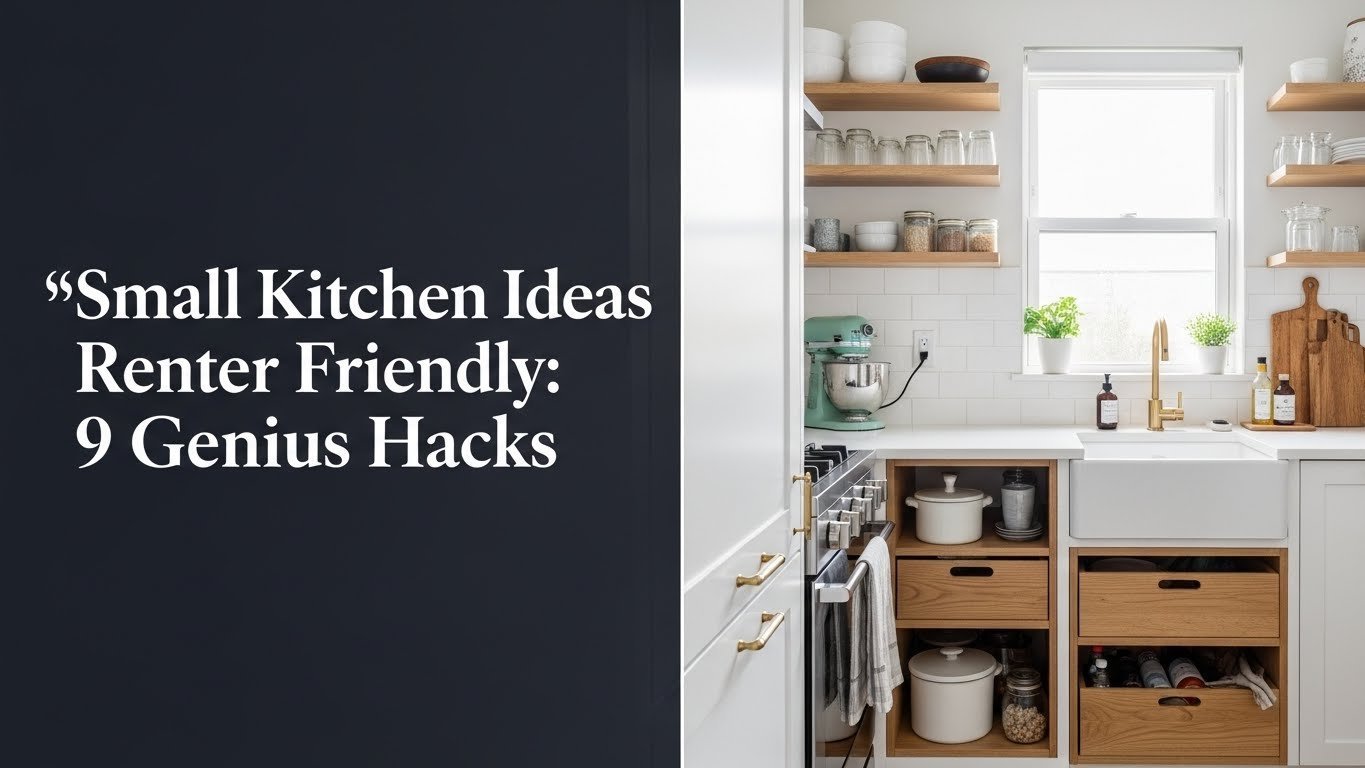 Small Kitchen Ideas Renter Friendly: 9 Genius Hacks For 2026