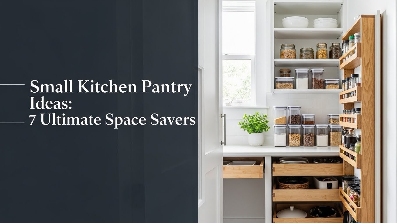 Small Kitchen Pantry Ideas: 7 Ultimate Space Savers