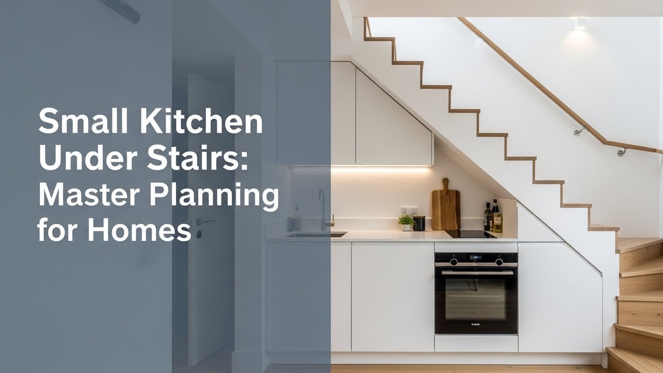 Small Kitchen Under Stairs: Master Planning For 2026 Homes
