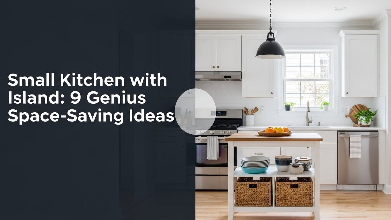 Small Kitchen With Island: 9 Genius Space-Saving Ideas
