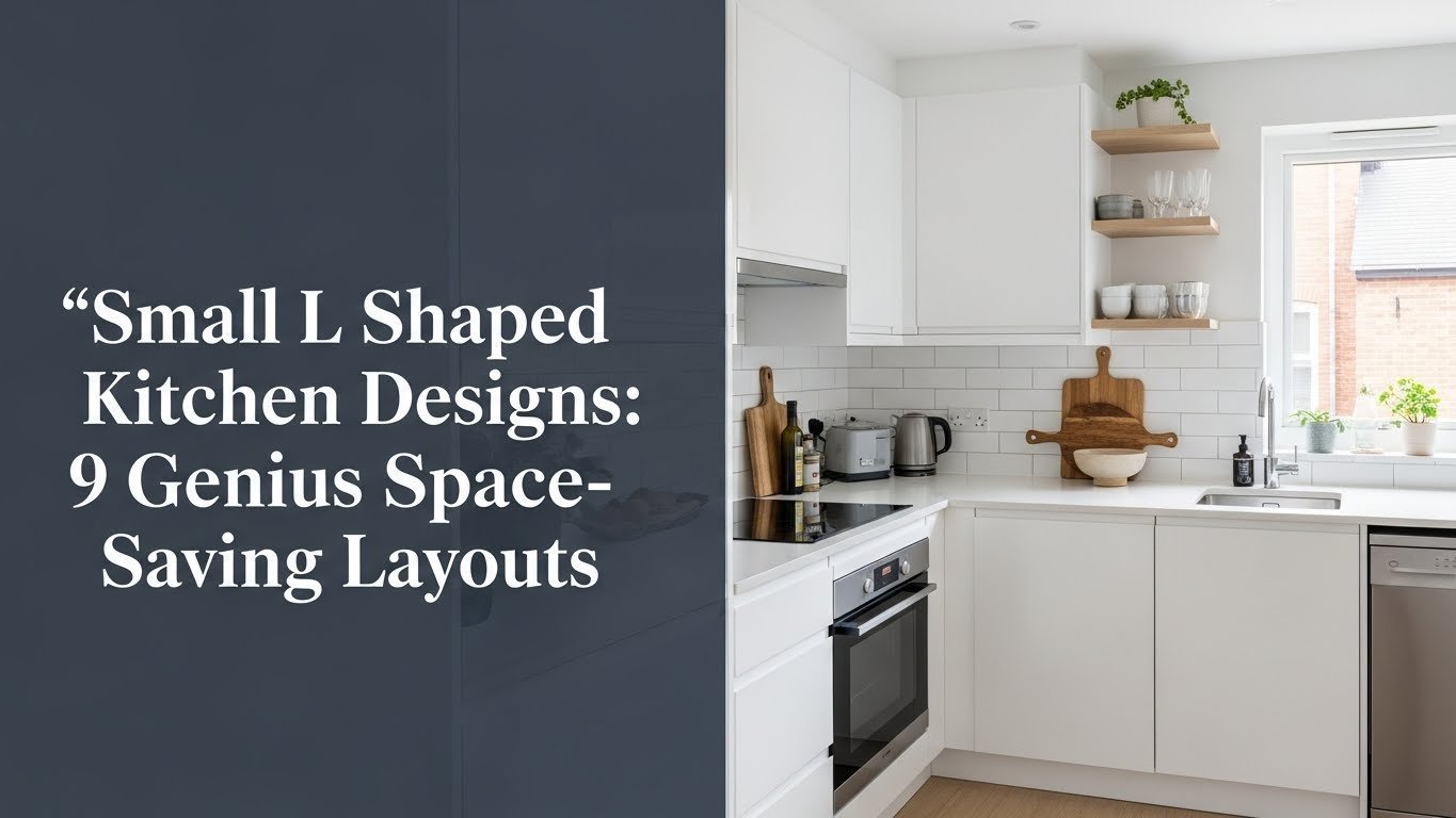 Small L Shaped Kitchen Designs: 9 Genius Space-Saving Layouts