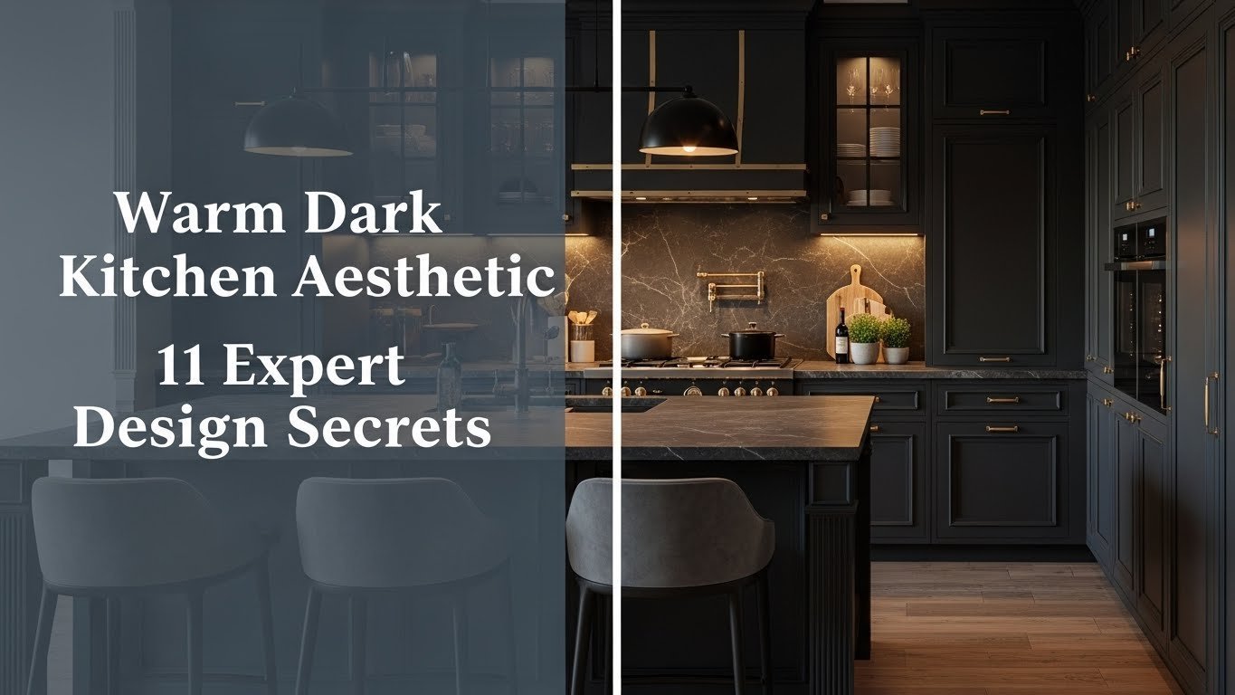 Warm Dark Kitchen Aesthetic 11 Expert Design Secrets
