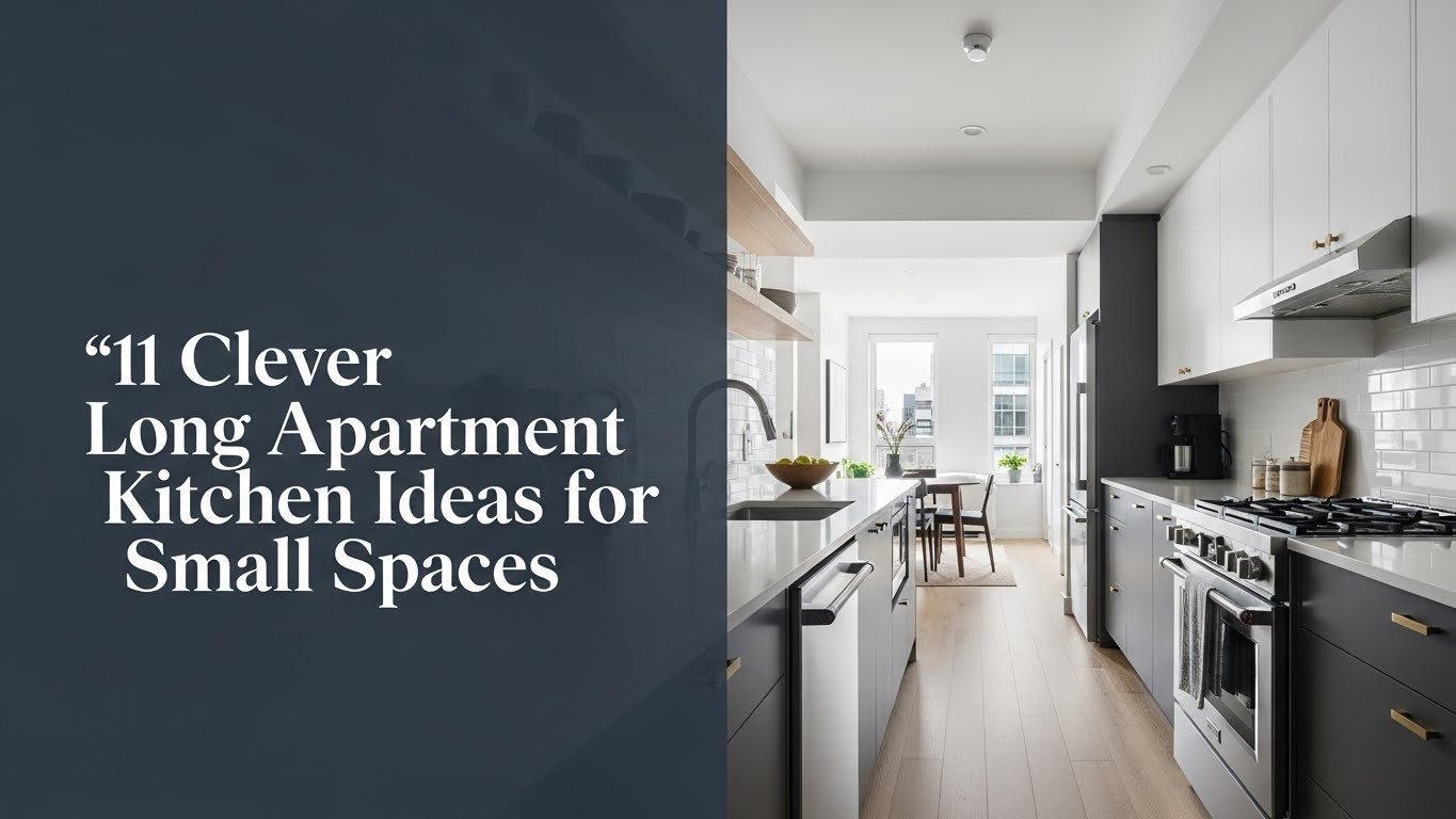 11 Clever Long Apartment Kitchen Ideas For Small Spaces