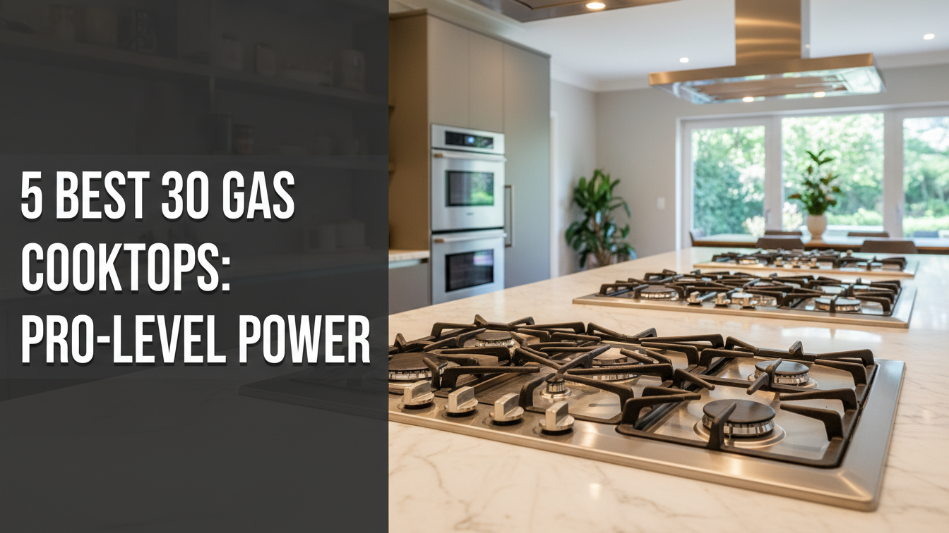 5 Best 30 Gas Cooktops: Pro-Level Power In 2026