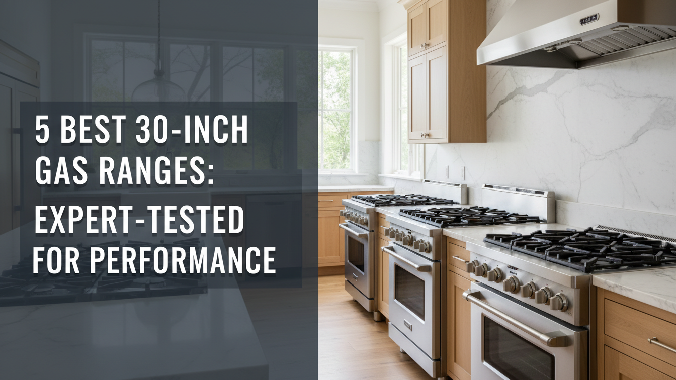5 Best 30-inch Gas Ranges: Expert-Tested For Performance