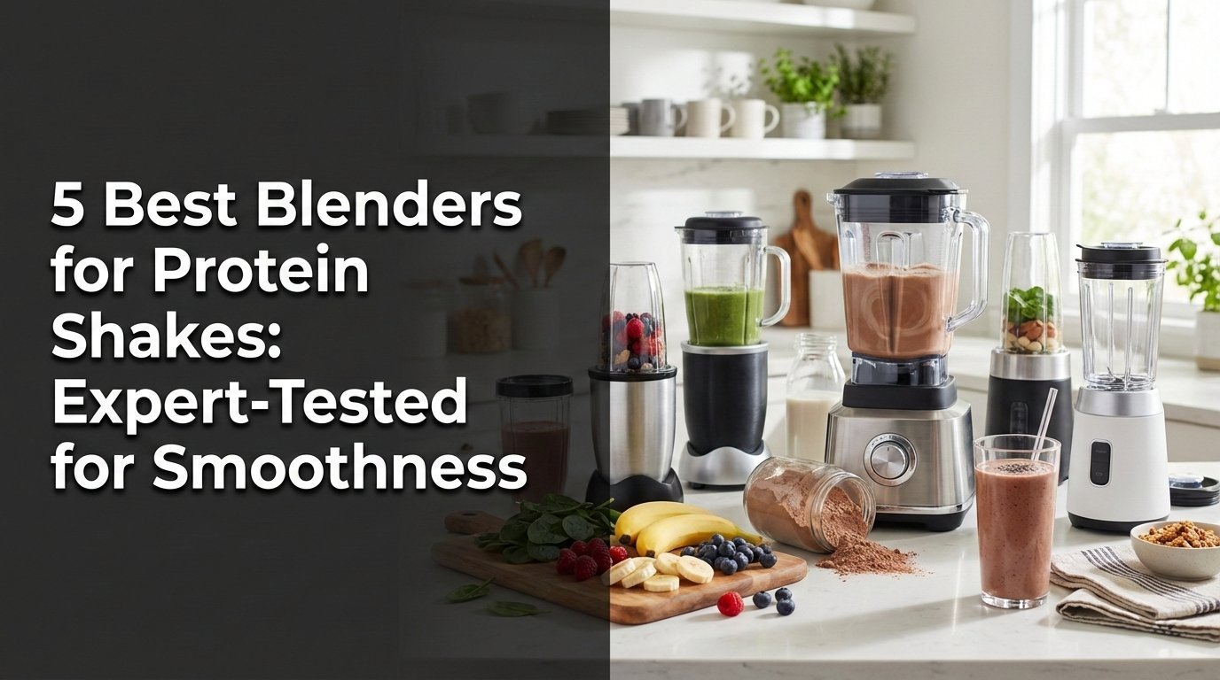 5 Best Blenders For Protein Shakes: Expert-Tested For Smoothness