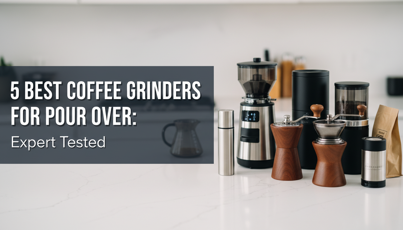 5 Best Coffee Grinders For Pour Over: Expert Tested In 2026