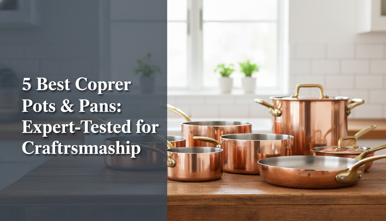 5 Best Copper Pots & Pans: Expert-Tested For Craftsmanship