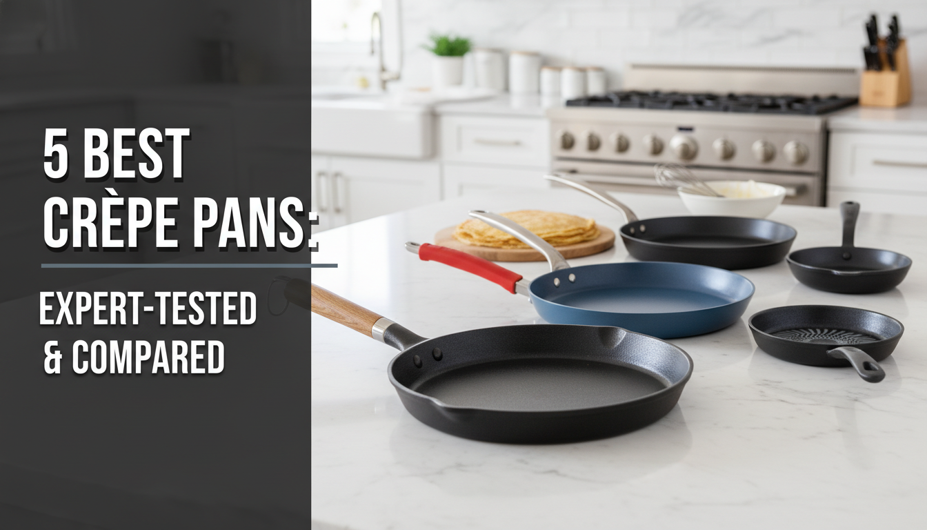 5 Best Crepe Pans: Expert-Tested & Compared In 2026