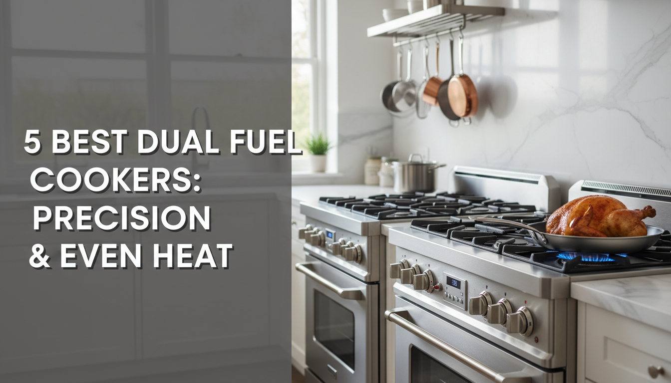 5 Best Dual Fuel Cookers: Precision & Even Heat In 2026