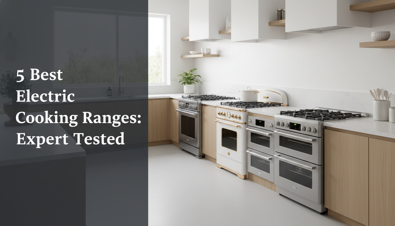 5 Best Electric Cooking Ranges In 2026: Expert Tested