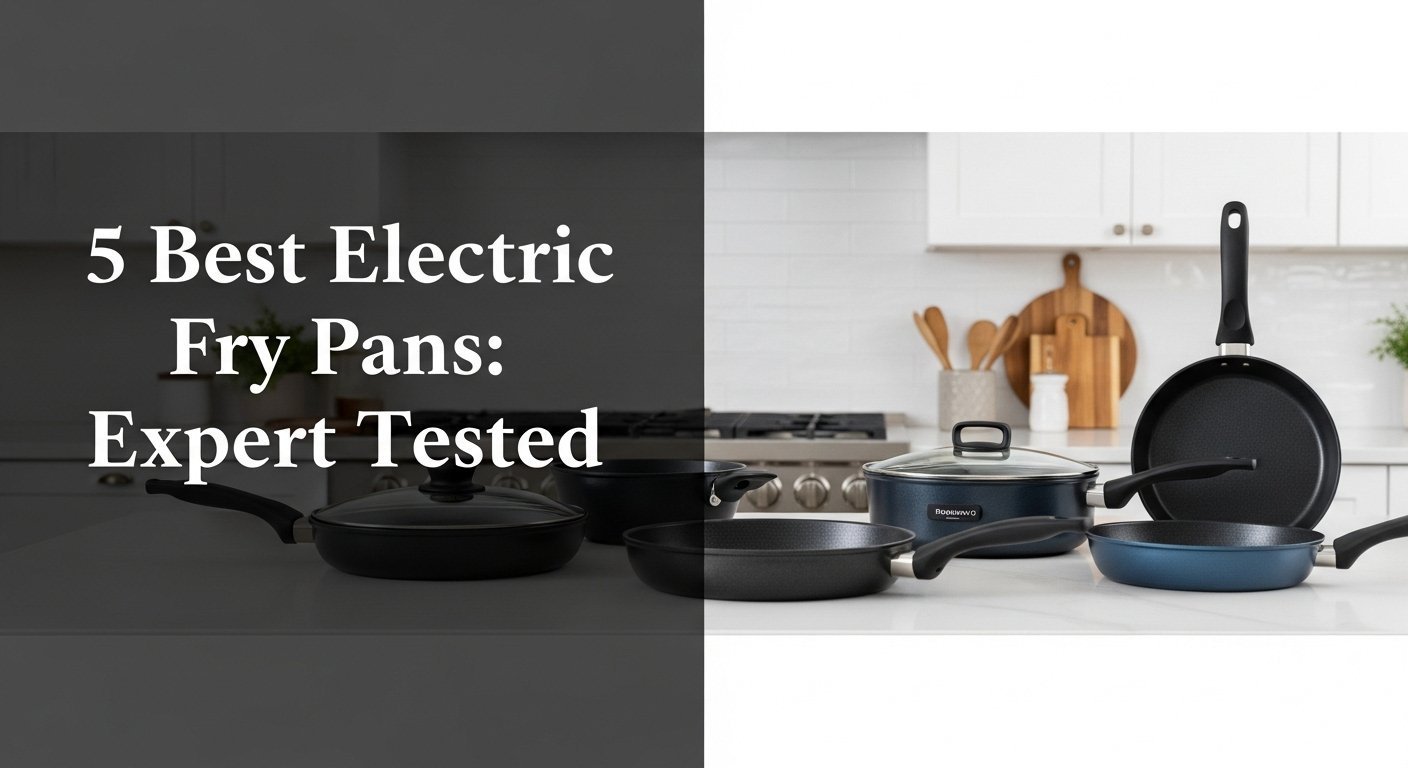5 Best Electric Fry Pans In 2026: Expert Tested