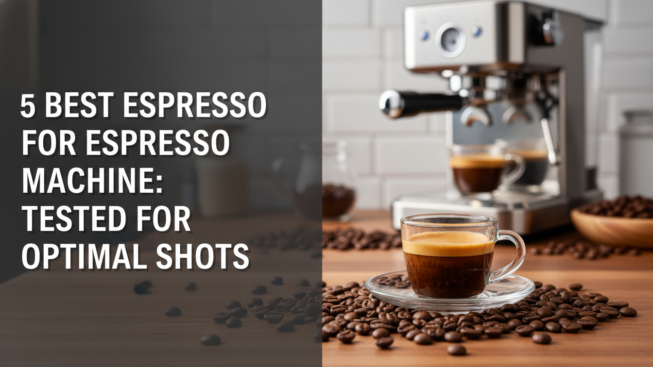 5 Best Espresso For Espresso Machine: Tested For Optimal Shots
