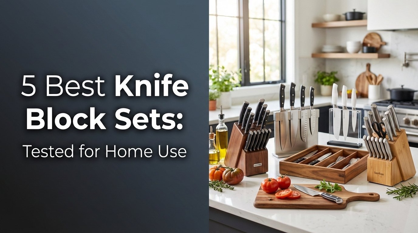 5 Best Knife Block Sets In 2026: Tested For Home Use