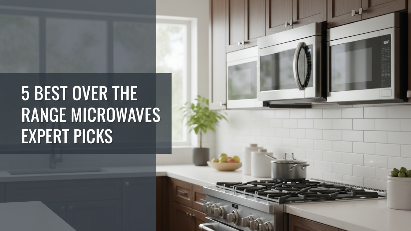 5 Best Over The Range Microwaves: Expert Picks For 2026