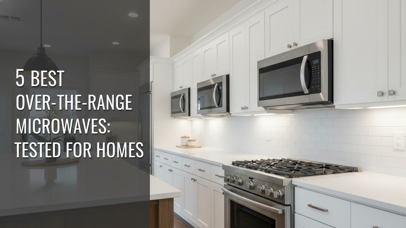 5 Best Over-the-Range Microwaves: Tested For 2026 Homes