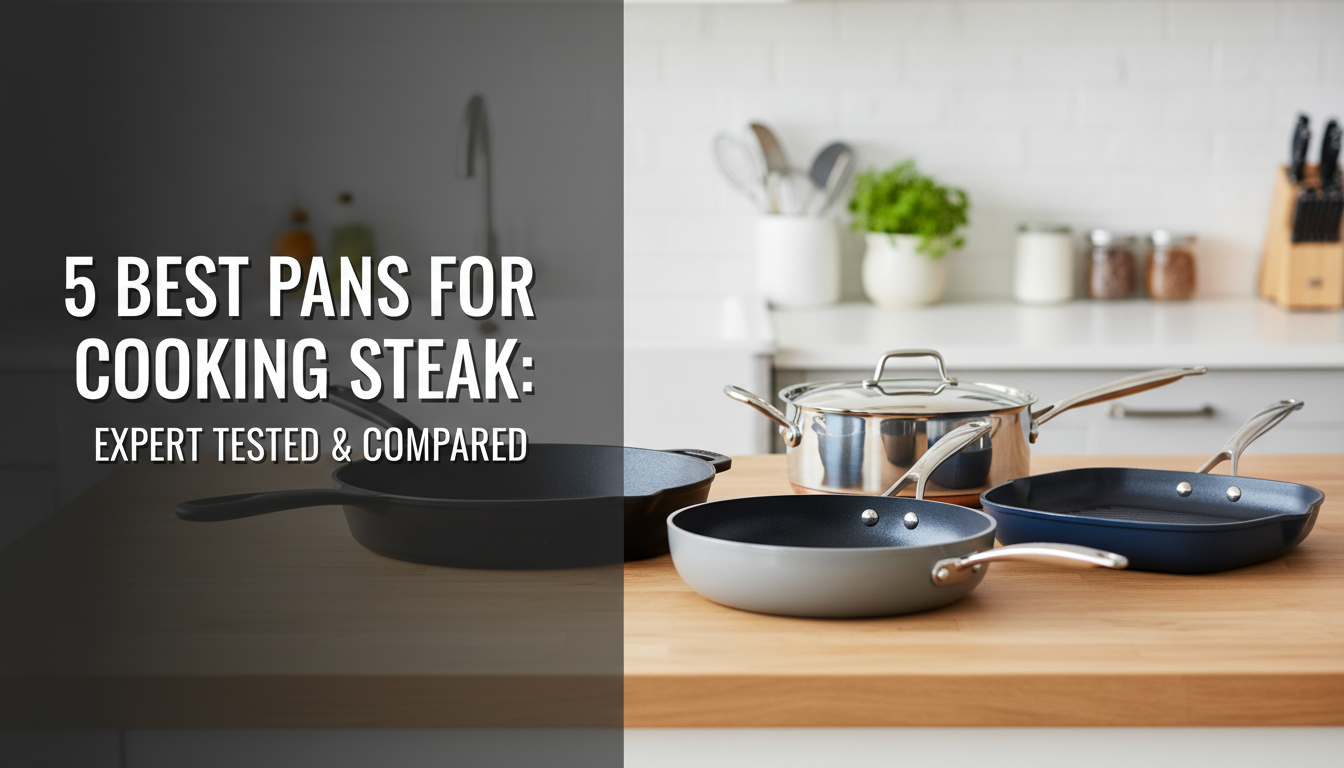 5 Best Pans For Cooking Steak: Expert Tested & Compared