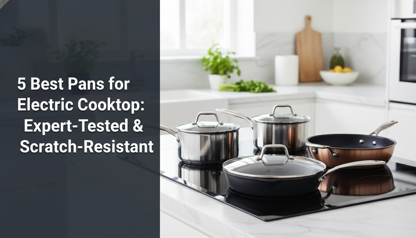 5 Best Pans For Electric Cooktop: Expert-Tested & Scratch-Resistant
