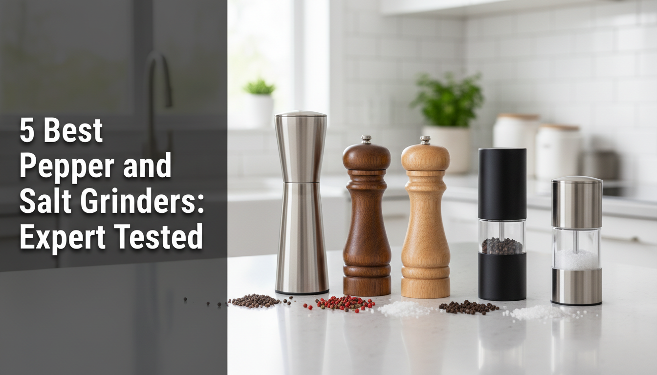 5 Best Pepper Mill Grinders: Tested For Durability 2026