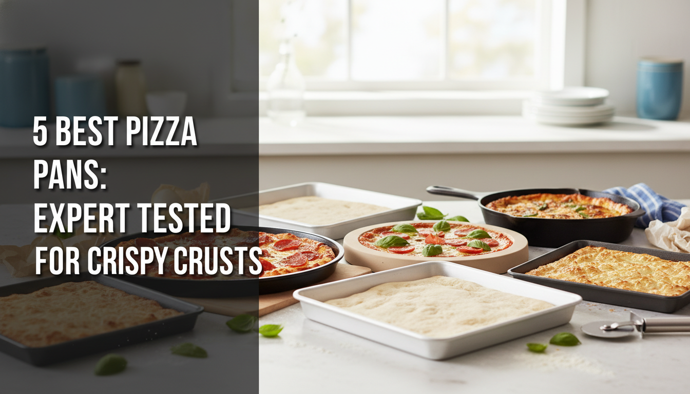 5 Best Pizza Pans In 2026: Expert Tested For Crispy Crusts