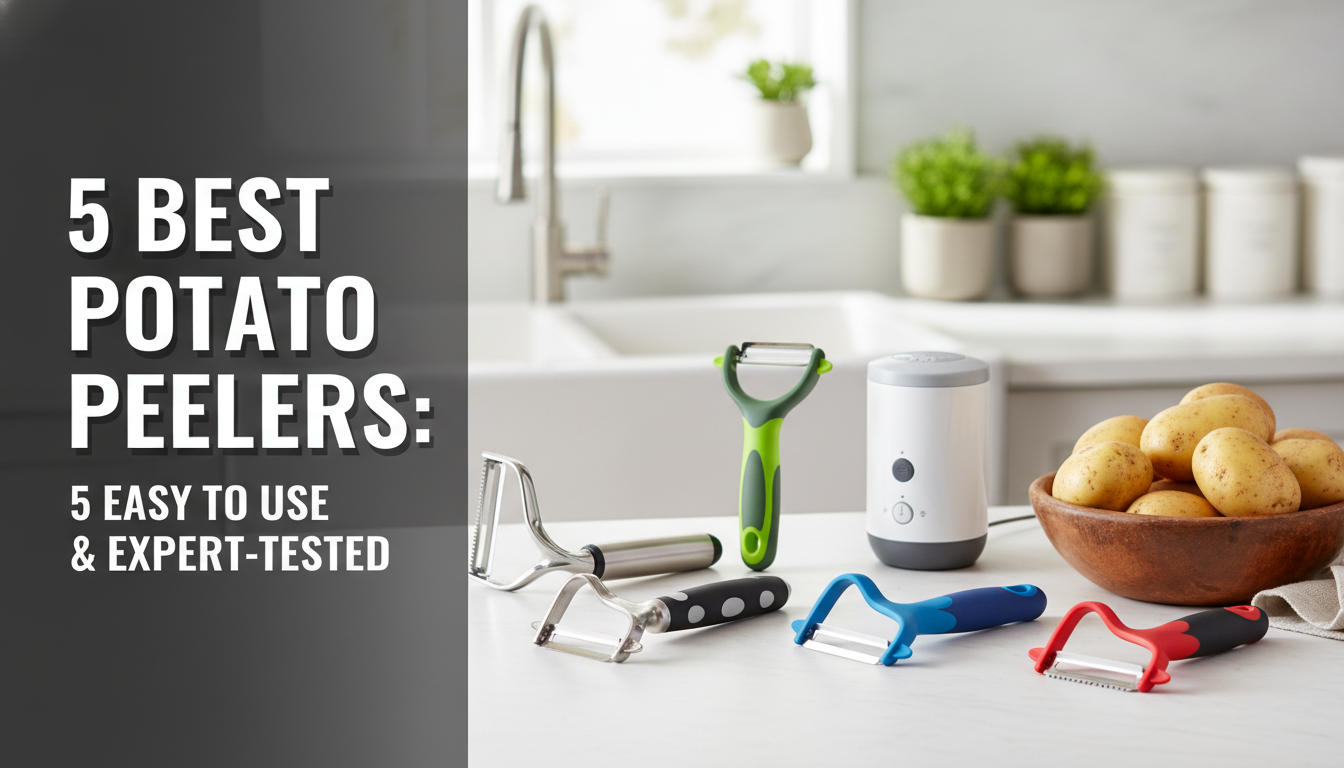 5 Best Potato Peelers: Easy To Use & Expert-Tested In 2026