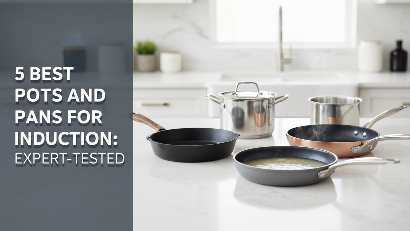 5 Best Pots And Pans For Induction: Expert-Tested 2026