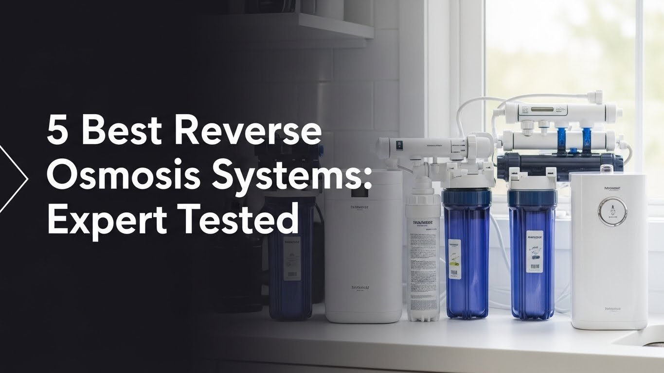 5 Best Reverse Osmosis Systems In 2026: Expert Tested