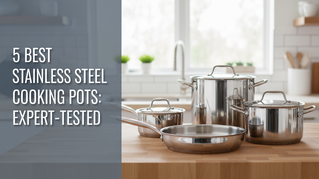 5 Best Stainless Steel Cooking Pots: Expert-Tested In 2026
