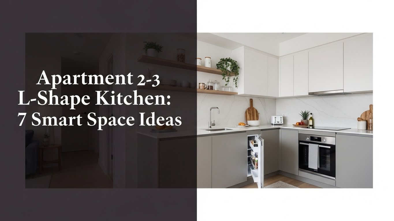 Apartment L-Shape Kitchen: 7 Smart Space Ideas 2026