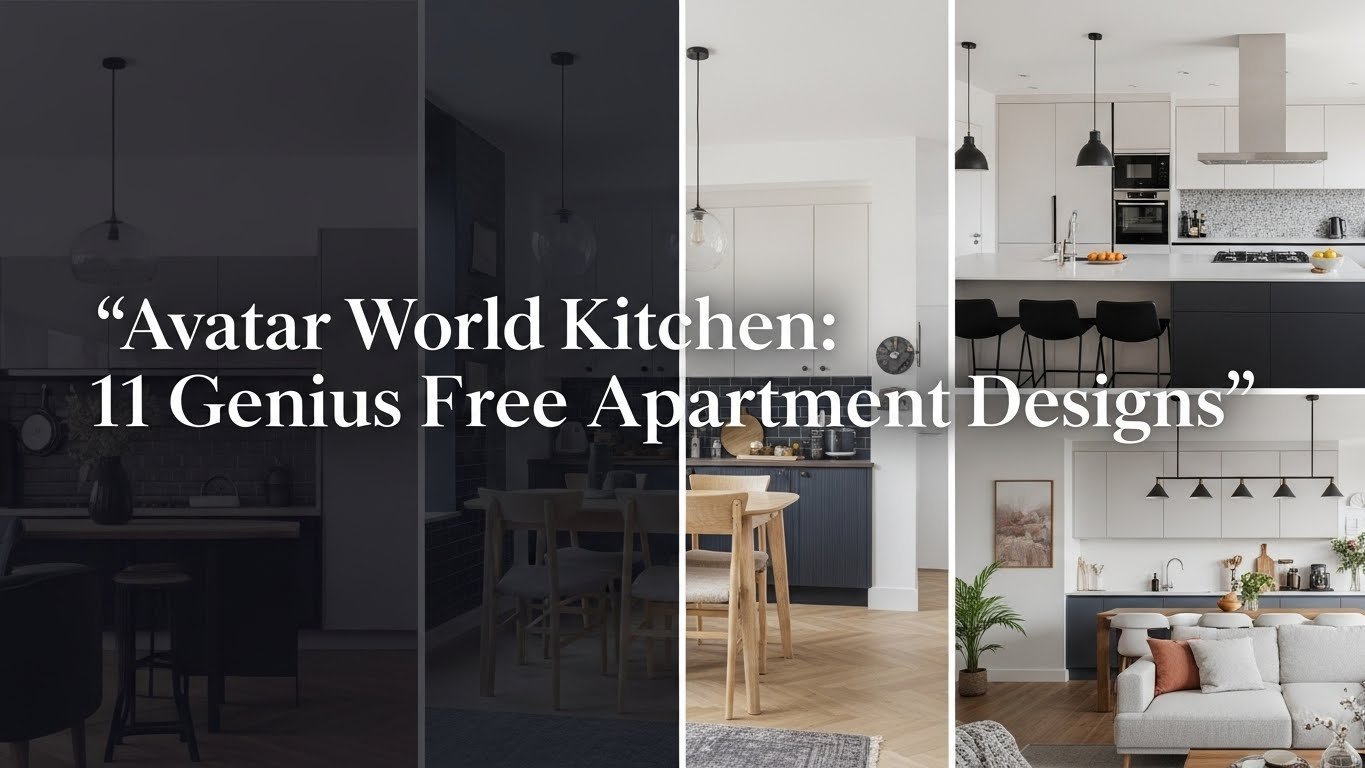 Avatar World Kitchen: 11 Genius Free Apartment Designs 2026